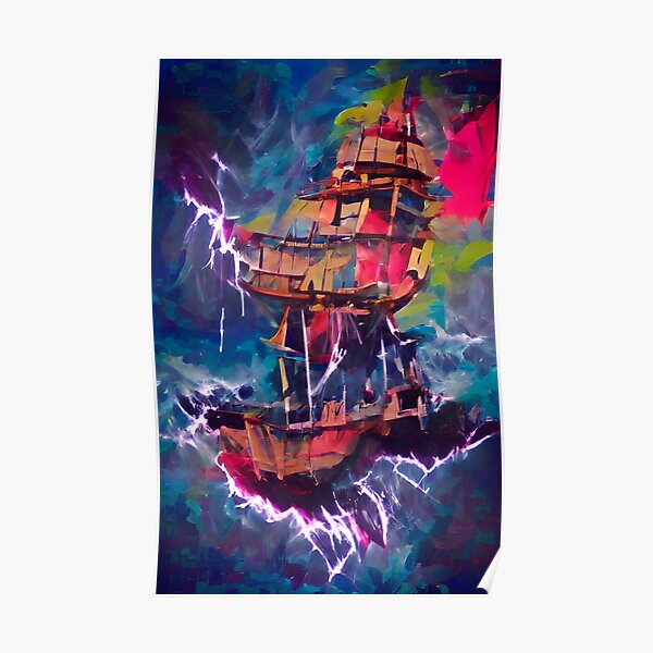 "Bermuda Triangle" Poster for Sale by FNA-Designs | Redbubble