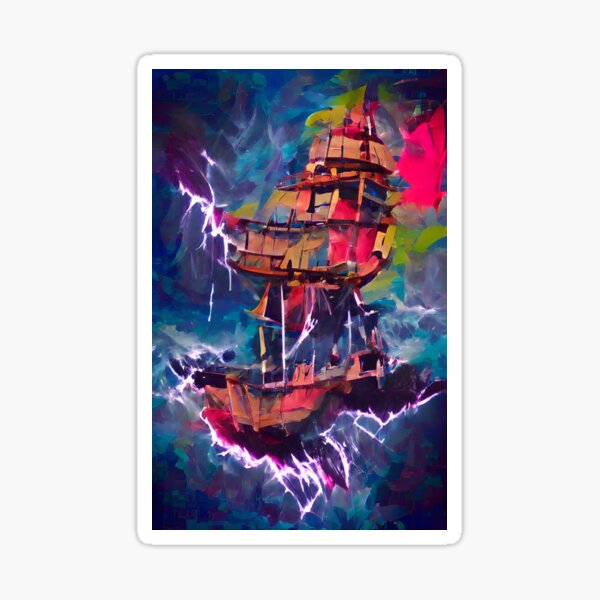 "Bermuda Triangle" Sticker for Sale by FNA-Designs | Redbubble