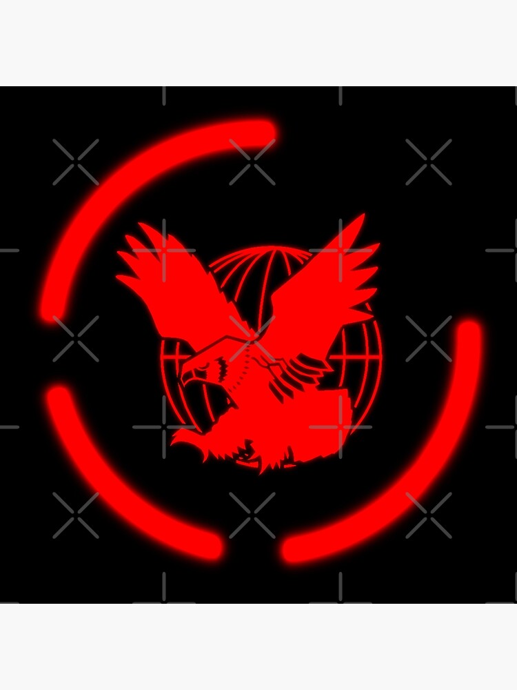 "Hacking Eagle Logo" Photographic Print for Sale by Alshoalla | Redbubble
