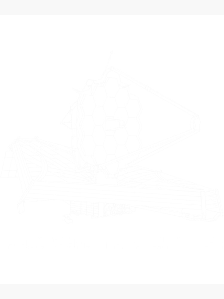 James Webb Space Telescope JWST Blueprint Gift Premium Matte Vertical ...