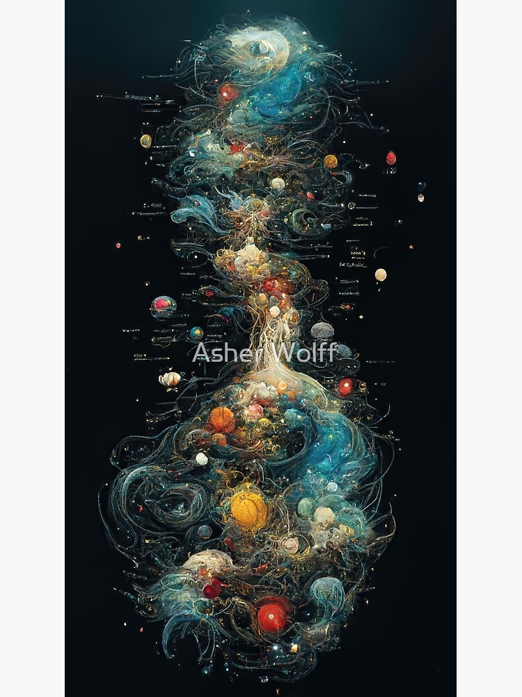 ""Strings" - Map of the Universe #4" Poster for Sale by asher-wolff ...