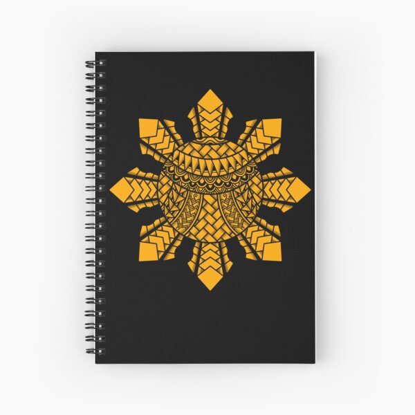 "Vintage Filipino Flag - Filipino Heritage, Filipino Tribal" Spiral ...