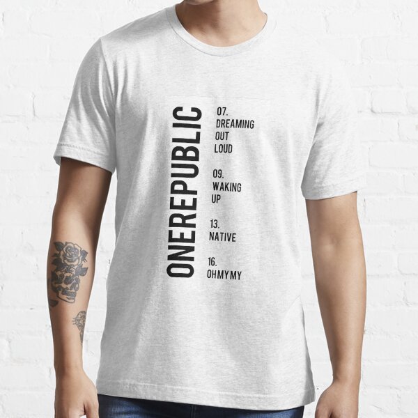 "OneRepublic Albums" T-shirt for Sale by lyricsinbebas | Redbubble ...