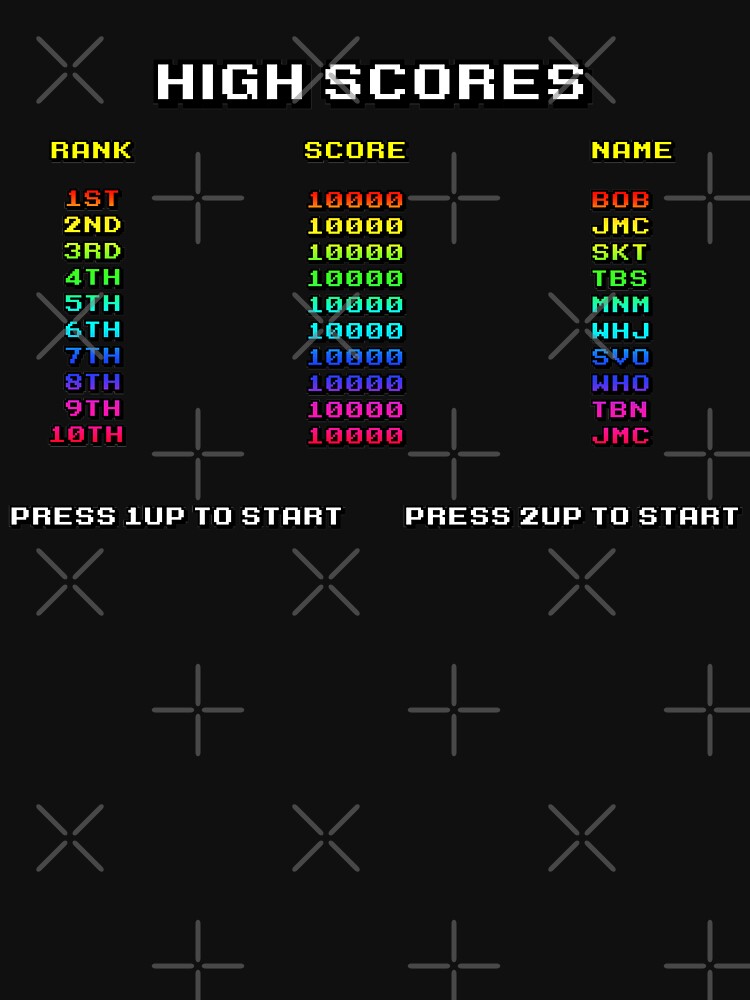 "Retro Scores" T-shirt for Sale by Corpsecutter | Redbubble | high ...