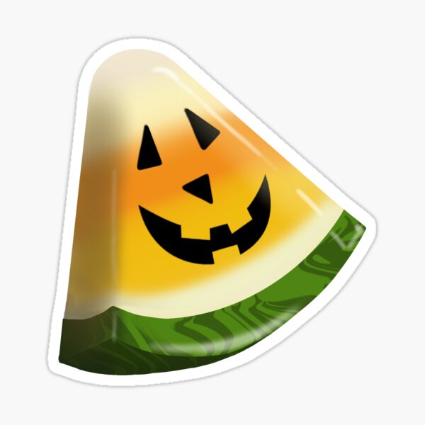 "Summerween Melon" Sticker for Sale by the-noir-arts | Redbubble
