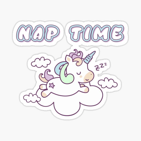 "Nap Time" Sticker for Sale by DroneStudios | Redbubble