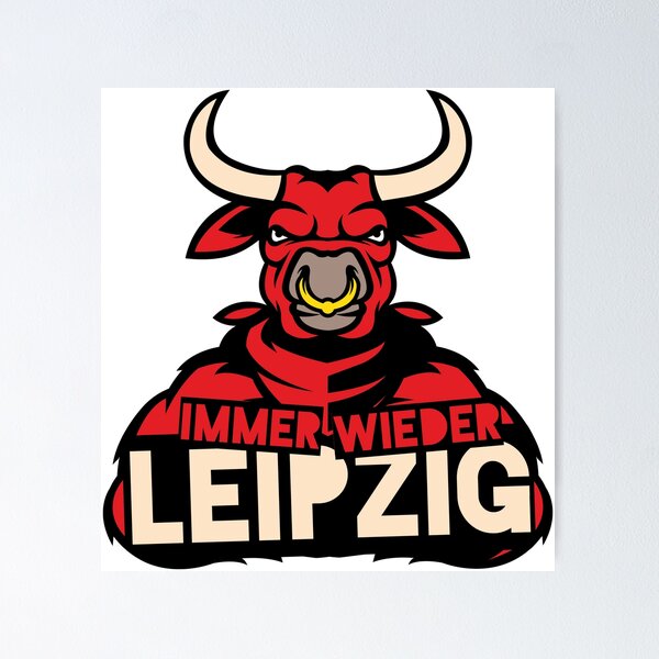 "IMMER WIEDER LEIPZIG - RB RBL" Poster for Sale by DRgrfx | Redbubble