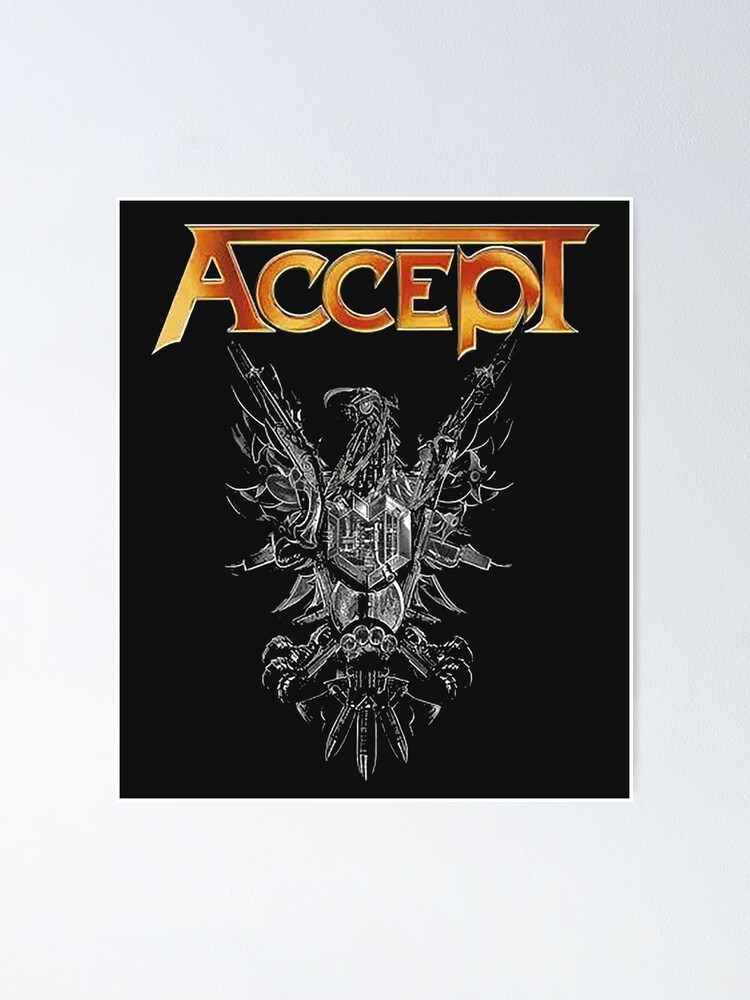 " Accept" Poster for Sale by smoodycliffe34 | Redbubble