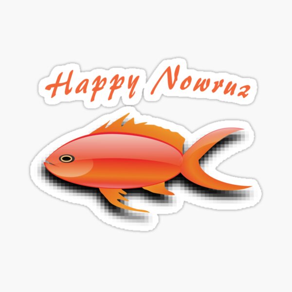 "Happy Nowruz " Sticker for Sale by Islamiccalligra | Redbubble