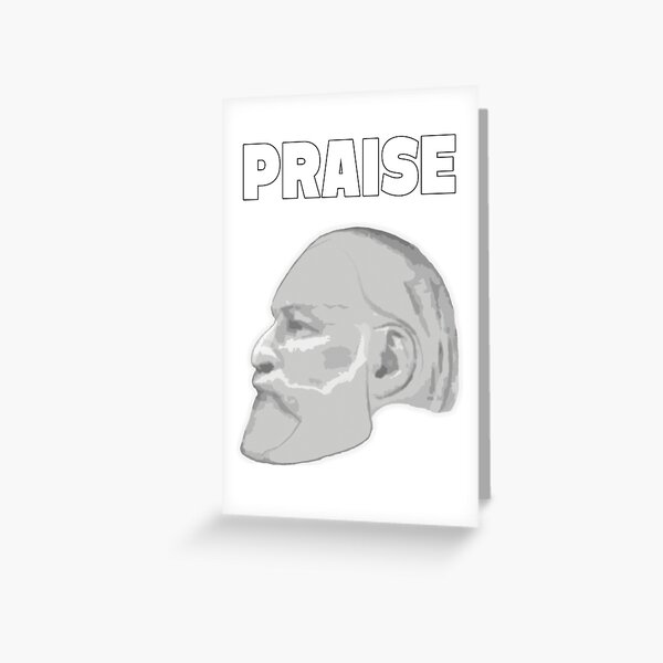 "Severance - Praise (Kier) - With Kier's Face" Greeting Card for Sale ...