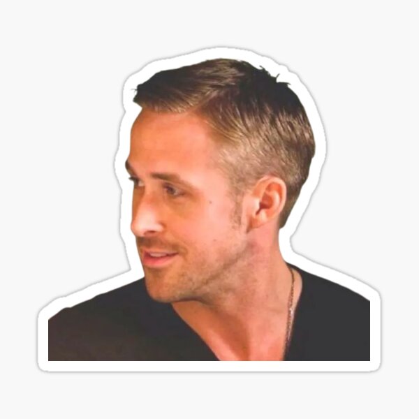 "ryan gosling " Sticker for Sale by panpan10 | Redbubble