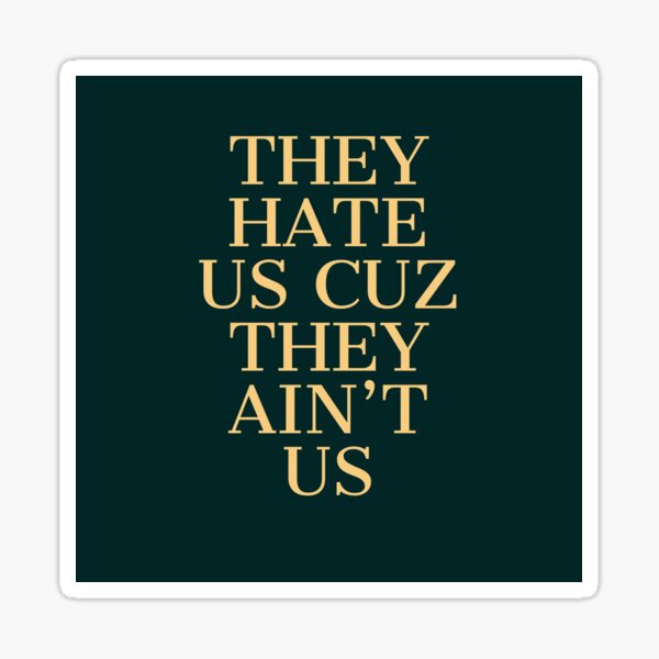 "Hate " Sticker for Sale by CHINKY7 | Redbubble