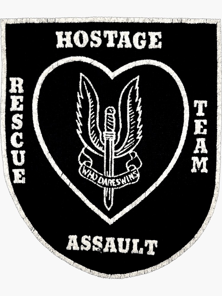 "Hostage Rescue Assault Team" Sticker for Sale by shopGiweieeei | Redbubble
