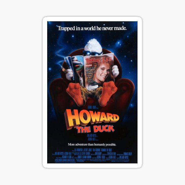 "Howard the Duck" Sticker for Sale by shopGiweieeei | Redbubble