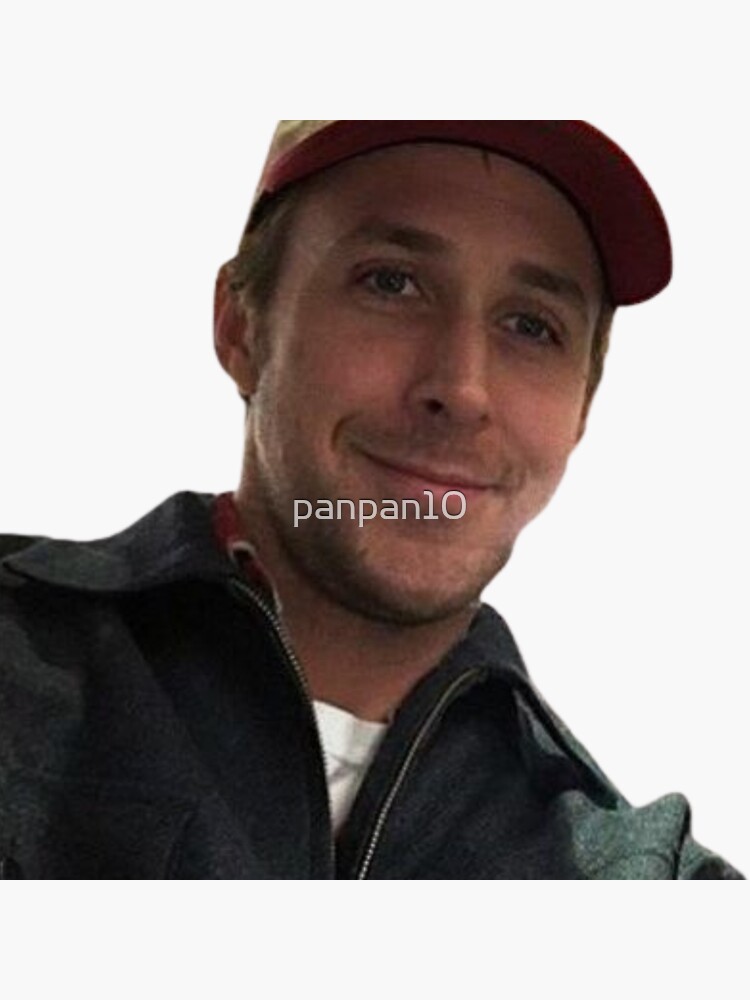 "ryan gosling " Sticker for Sale by panpan10 | Redbubble