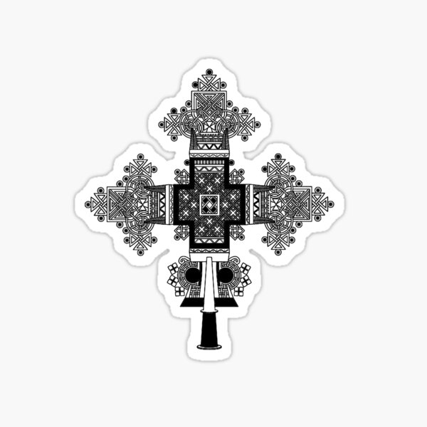 "Cross" Sticker for Sale by ramyen | Redbubble