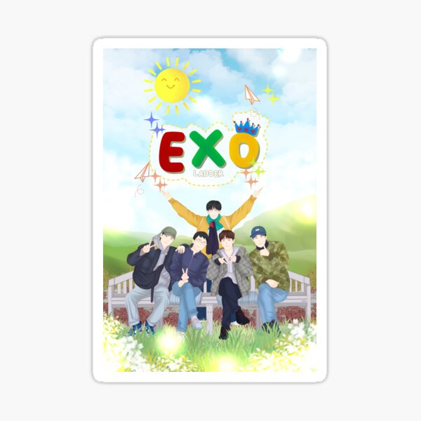 "EXO Ladder" Sticker for Sale by sokileri999 | Redbubble