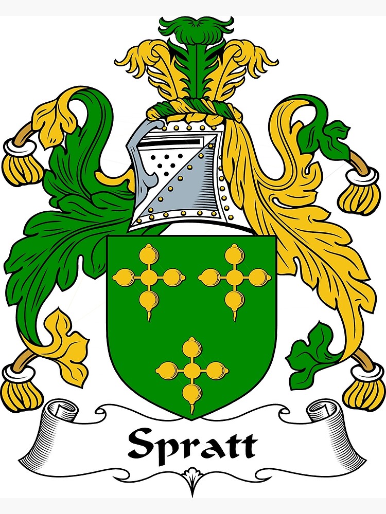 "Spratt" Poster by HaroldHeraldry | Redbubble