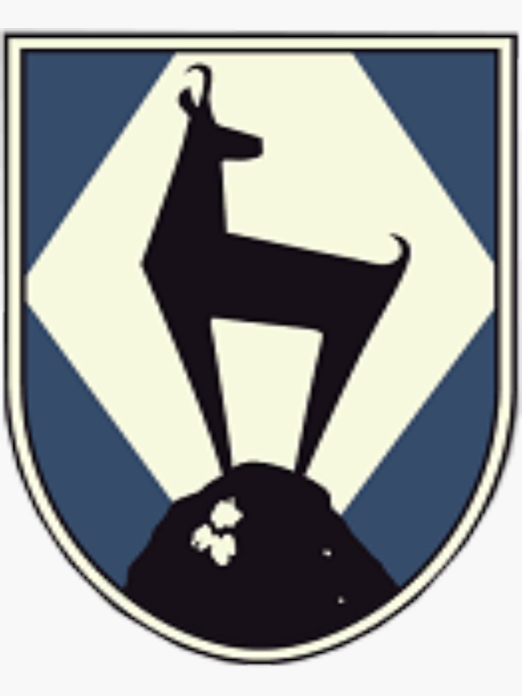 "WW2 air force Luftwafe I./JG51 unit logo badge emblem" Sticker for ...