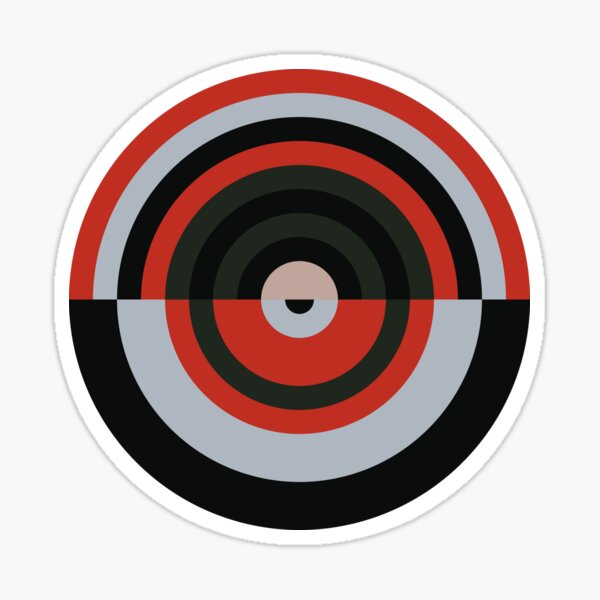 "Arcs 27" Sticker for Sale by genpythonart | Redbubble