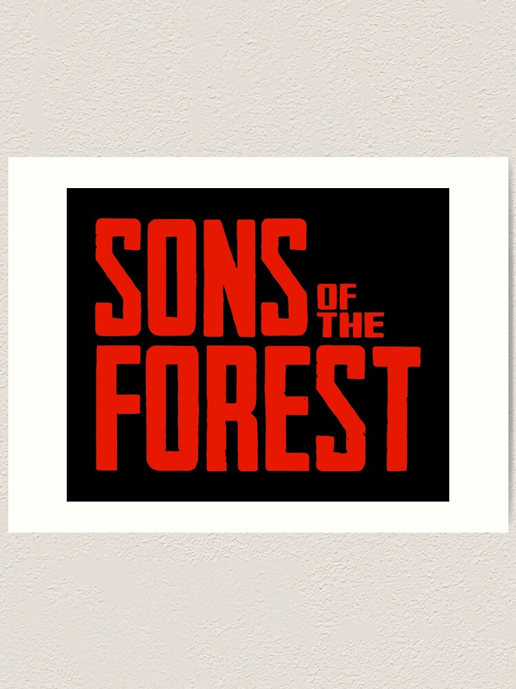 "Sons of the Forest logo" Art Print for Sale by VectorzDude | Redbubble