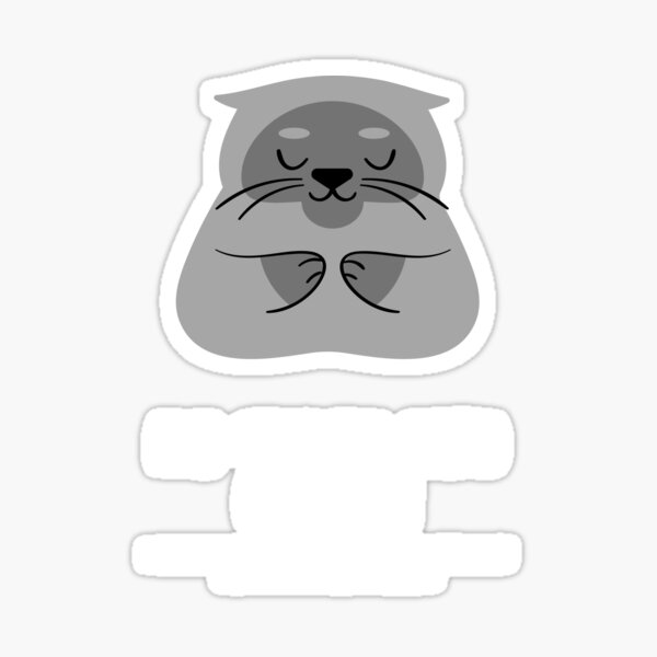 "No Touch Itsu Master - Funny Itsu Cat Saying" Sticker for Sale by ...