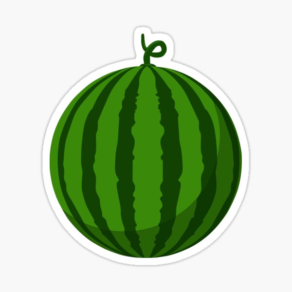 "Watermelon sticker" Sticker for Sale by stickersinworld | Redbubble