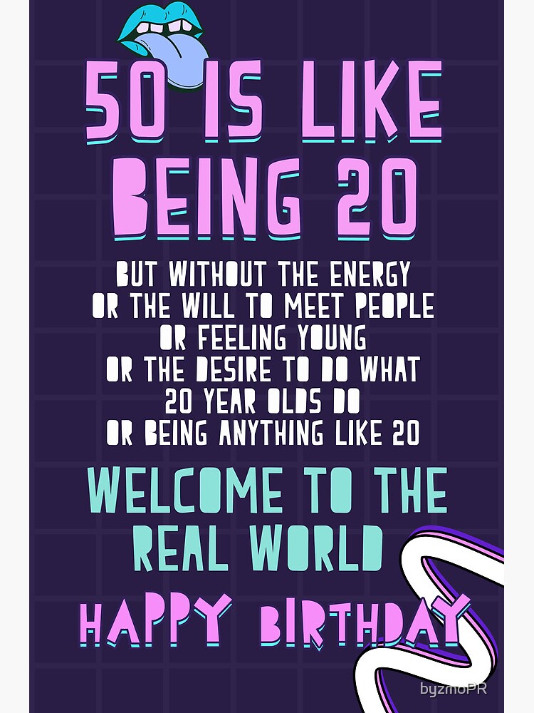 Happy 50th Birthday Greeting Cards