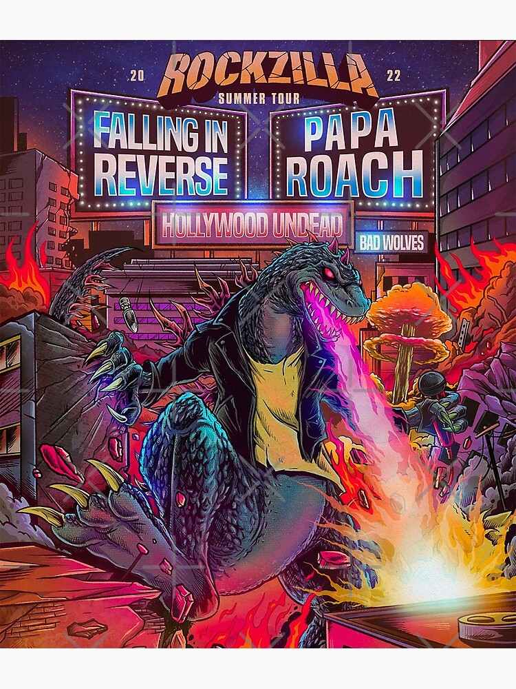 Rockzilla The Second Leg Tour T-Shirt