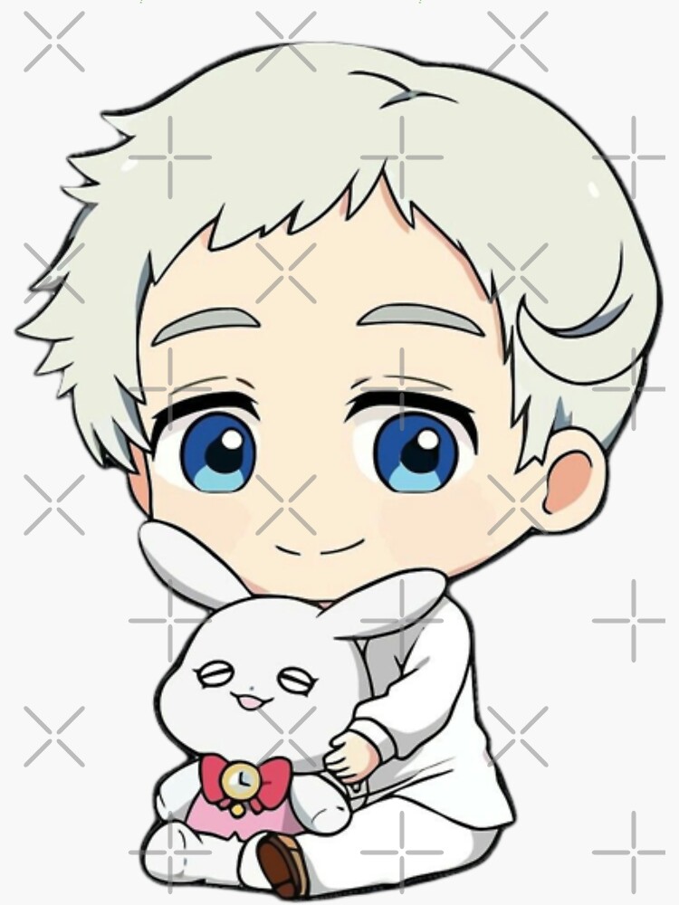 "The Promised Neverland - Young Ray Emma Norman TPN" Sticker for Sale ...
