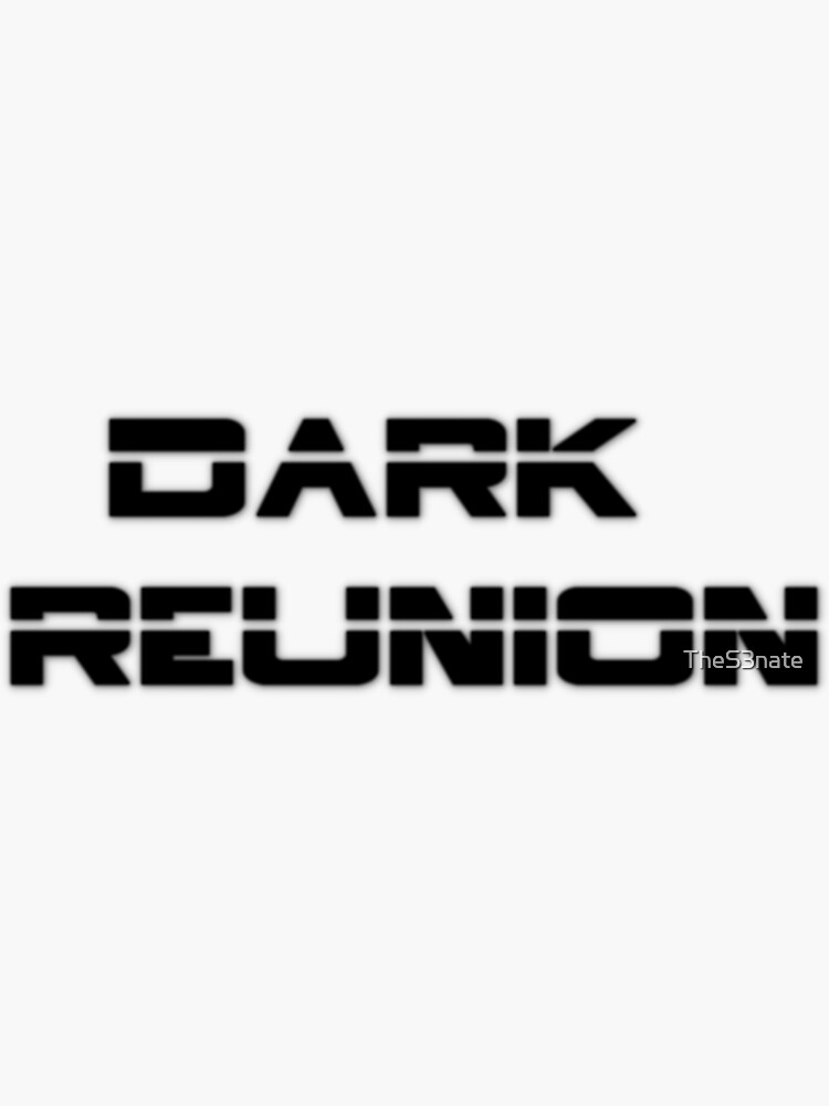 "Dark reunion - no-s" Sticker for Sale by TheS3nate | Redbubble