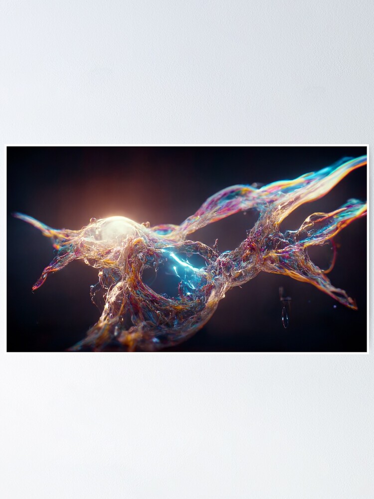 "Quantum Entanglement" Poster for Sale by almodozo | Redbubble