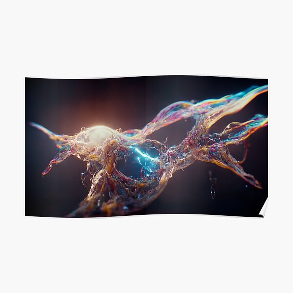 "Quantum Entanglement" Poster for Sale by almodozo | Redbubble