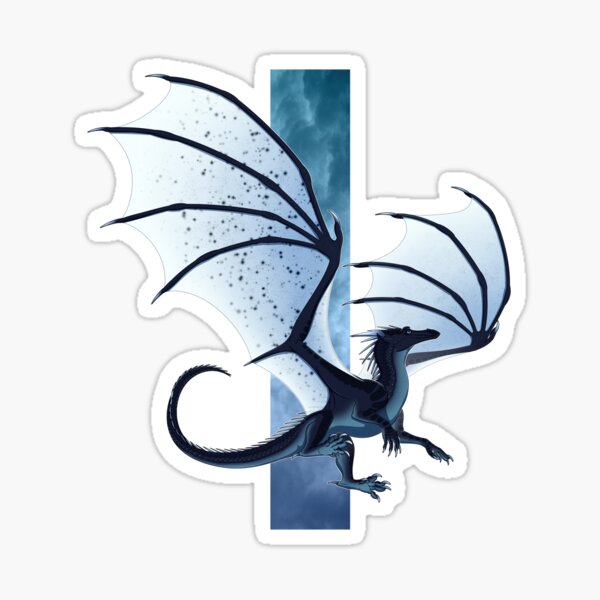 "Wings of Fire - Whiteout Fun" Sticker for Sale by TheDragonReborn ...