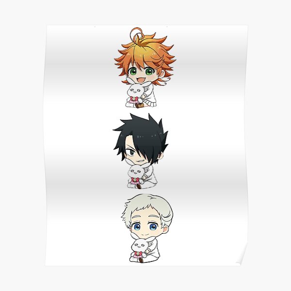 "The Promised Neverland - Young Ray Emma Norman TPN" Poster for Sale by ...