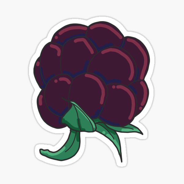 "Blackberry berry" Sticker for Sale by AnnaEleCreate | Redbubble