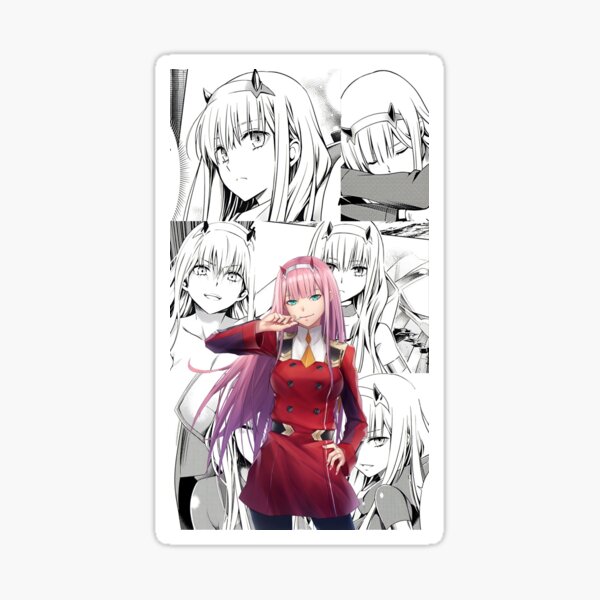 "Zero Two" Sticker for Sale by risumei | Redbubble