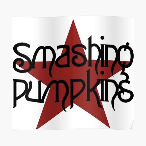 "Best of Classic Band-The Smashing Pumkins Logo" Poster for Sale by ...