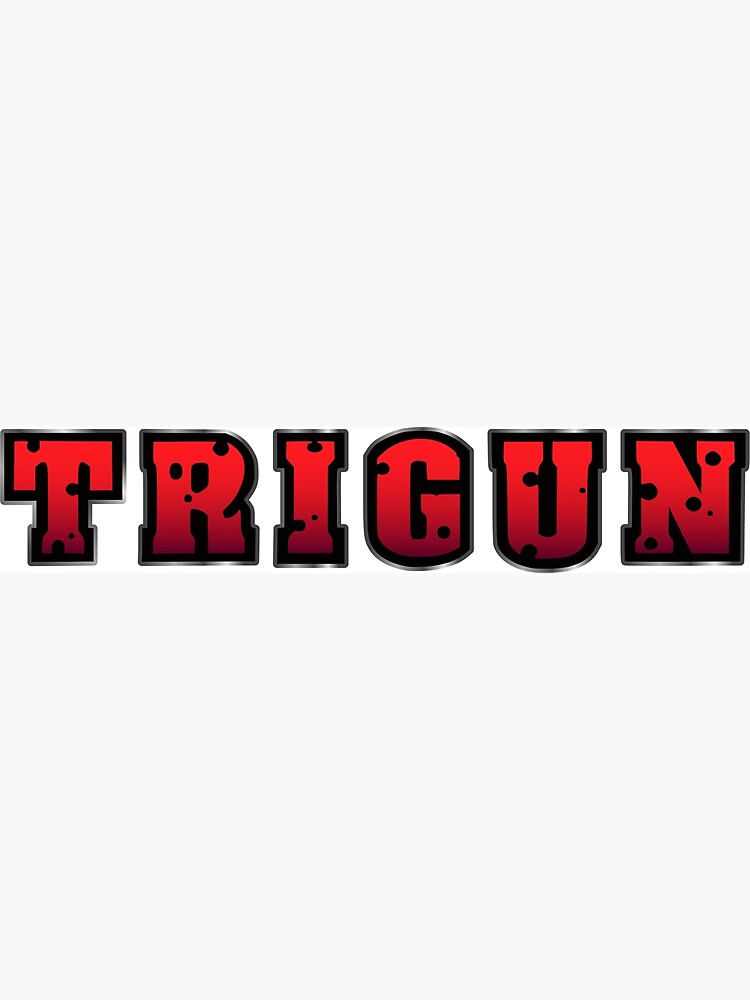 "Trigun Anime Box Logo" Poster for Sale by CityPopPrints | Redbubble