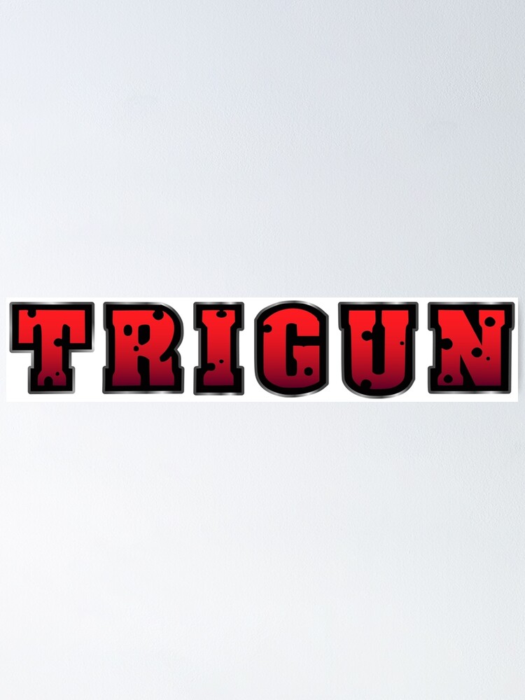 "Trigun Anime Box Logo" Poster for Sale by CityPopPrints | Redbubble