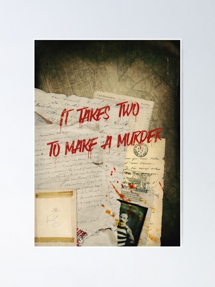 "Murder Board" Poster for Sale by MagpieMagic | Redbubble