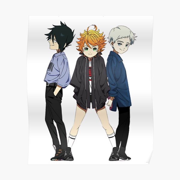 "Promised Neverland - Young Ray Emma Norman TPN" Poster for Sale by ...