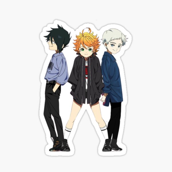 "Promised Neverland - Young Ray Emma Norman TPN" Sticker for Sale by ...