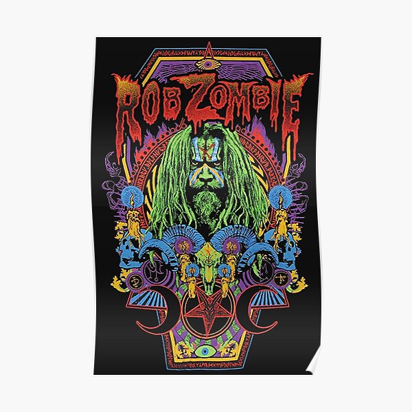 "Best seller rob zombie - logo" Poster for Sale by mquelcho7 | Redbubble