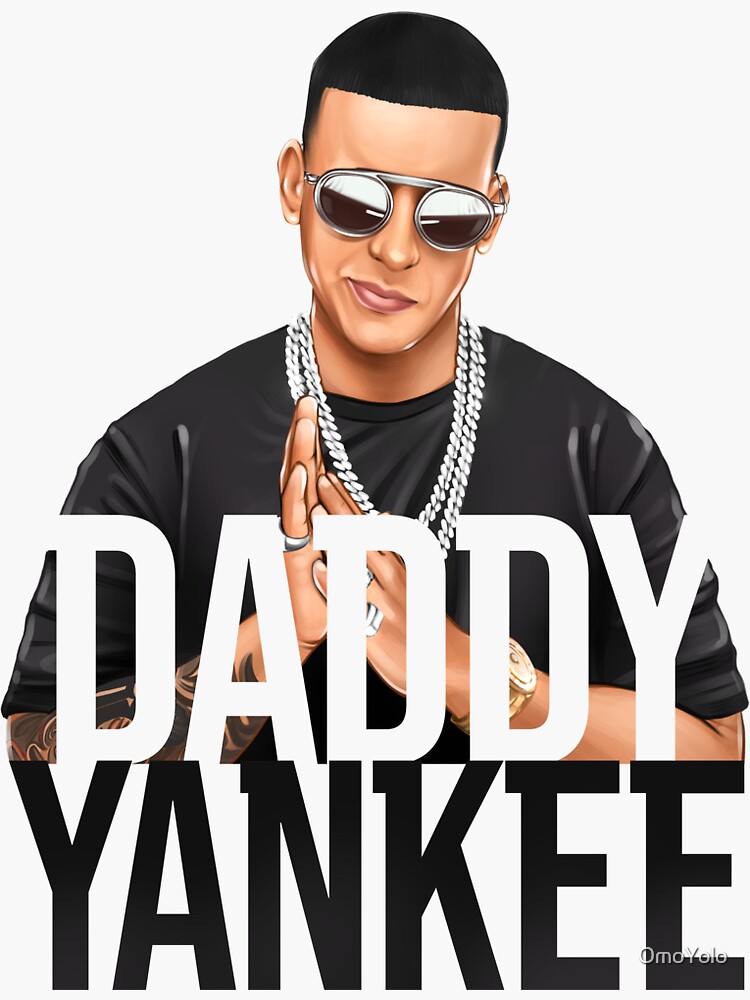 "Daddy Yankee Design" Sticker for Sale by OmoYolo | Redbubble