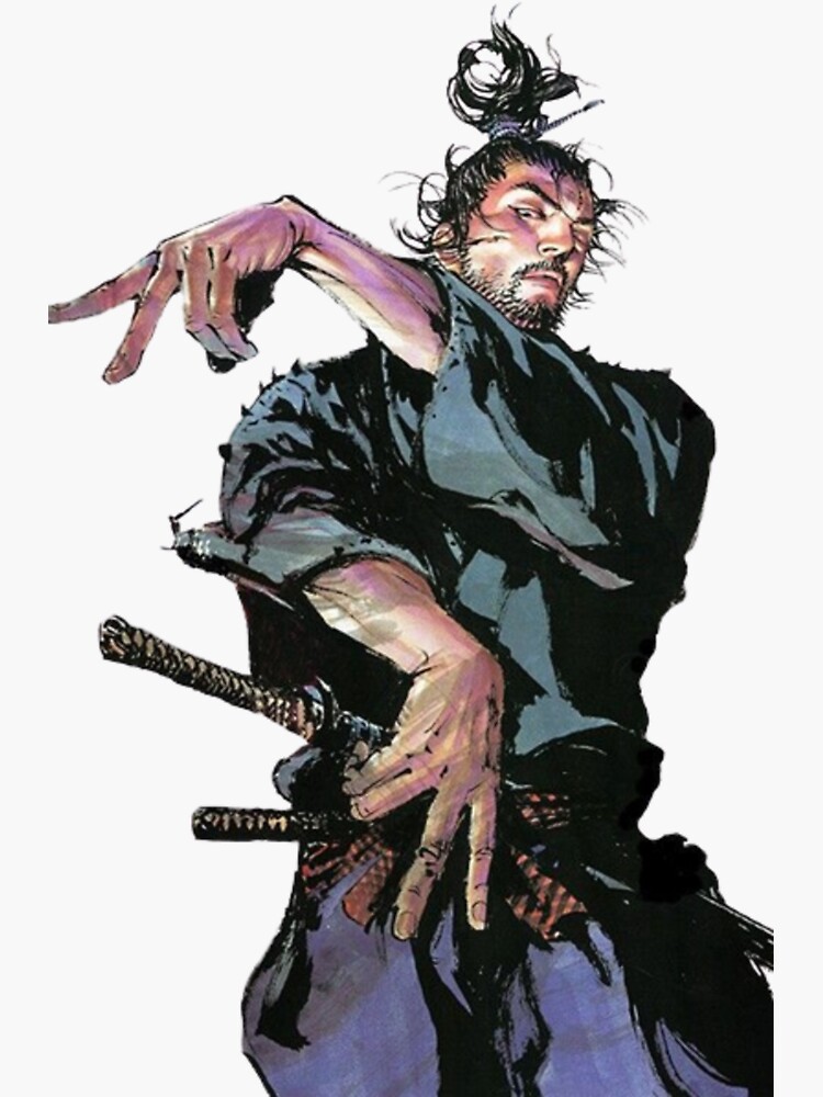 "vagabond" Sticker for Sale by Shonenfan | Redbubble