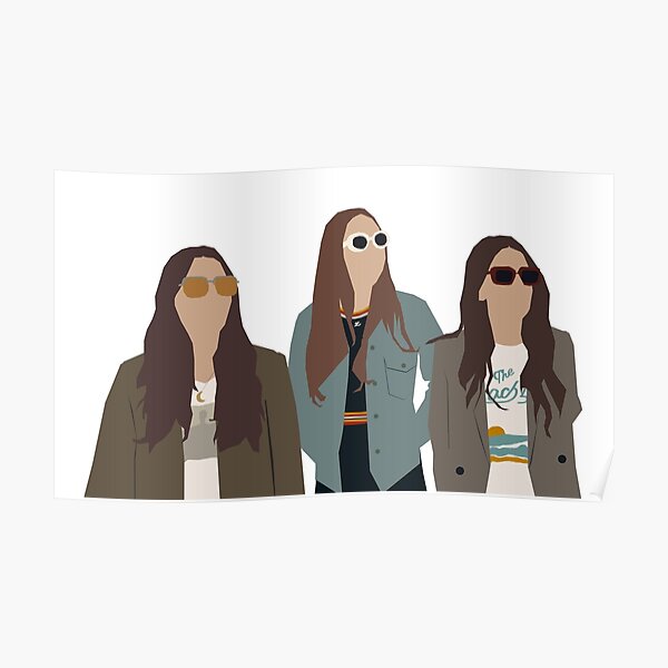 "Haim" Poster for Sale by Deelara | Redbubble