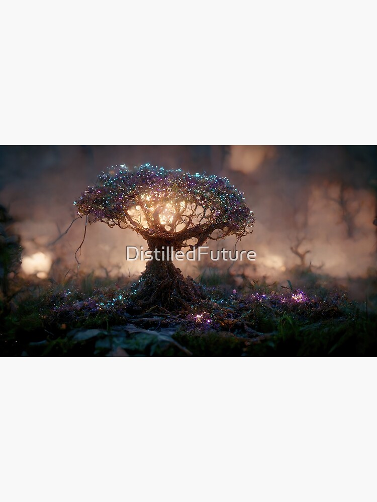 "A Mycelium Network Tree Of Life" Poster for Sale by DistilledFuture ...