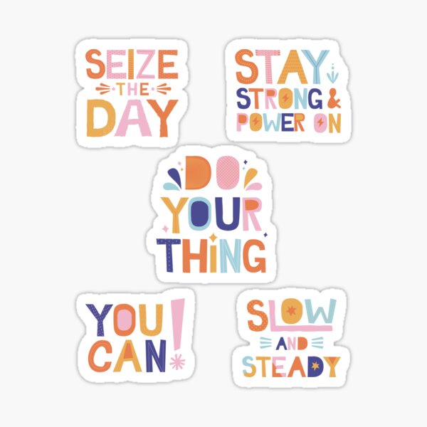 "Do Your Thing and More Inspiration Pack" Sticker for Sale by ...