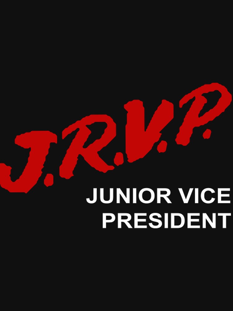 "Jrvp - Junior Vice " T-shirt for Sale by ovaccamask | Redbubble ...